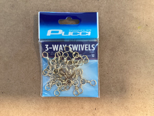 Pucci 3-way swivels – Central Coast Kayaks / PRO Kayak Fishing